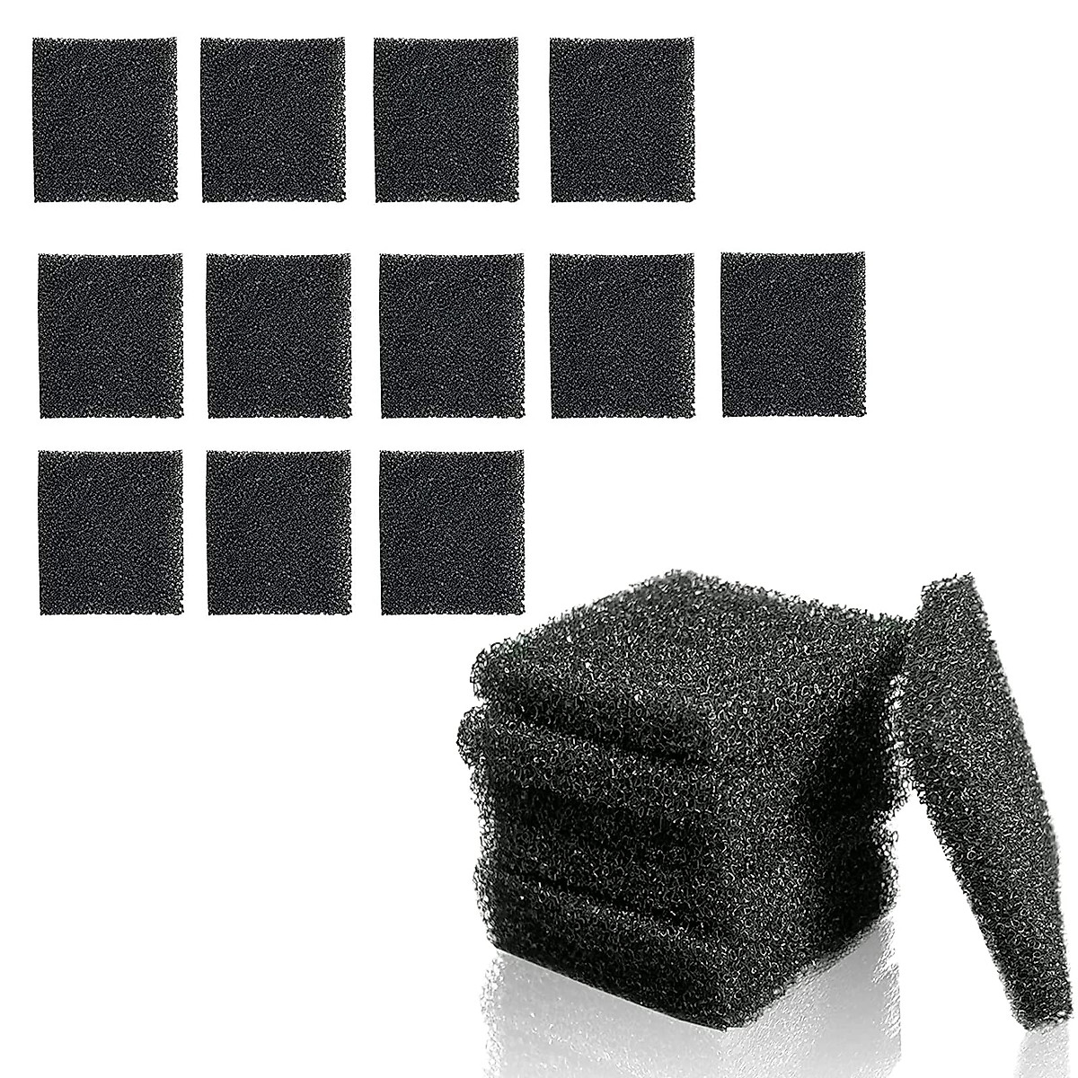30 Pack Pump Filter Compatible with AG Garden Hydroponic Growing System, Pump Filter Sponge Replacement Accessories AG Garden Plant Germination Kits