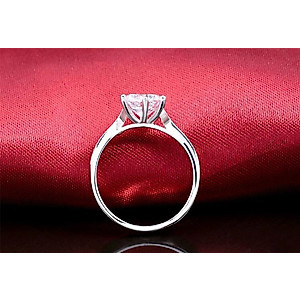 TenFit Jewelry Engagement Ring for Women Wedding Band 4ct Simulated Diamond Rings