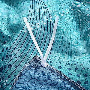 Swanson Beddings Twilight-P 3-Piece Bedding Set: Duvet Cover and Two Pillow Shams (King)