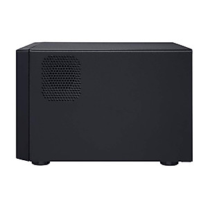 QNAP TVS-872N Multi-Gigabit NAS Storage with iSCSI IP SAN Support, Intel Quad Core 3.1GHz CPU, 8GB DDR4 RAM, 16TB HDD, RAID, Intel Graphics