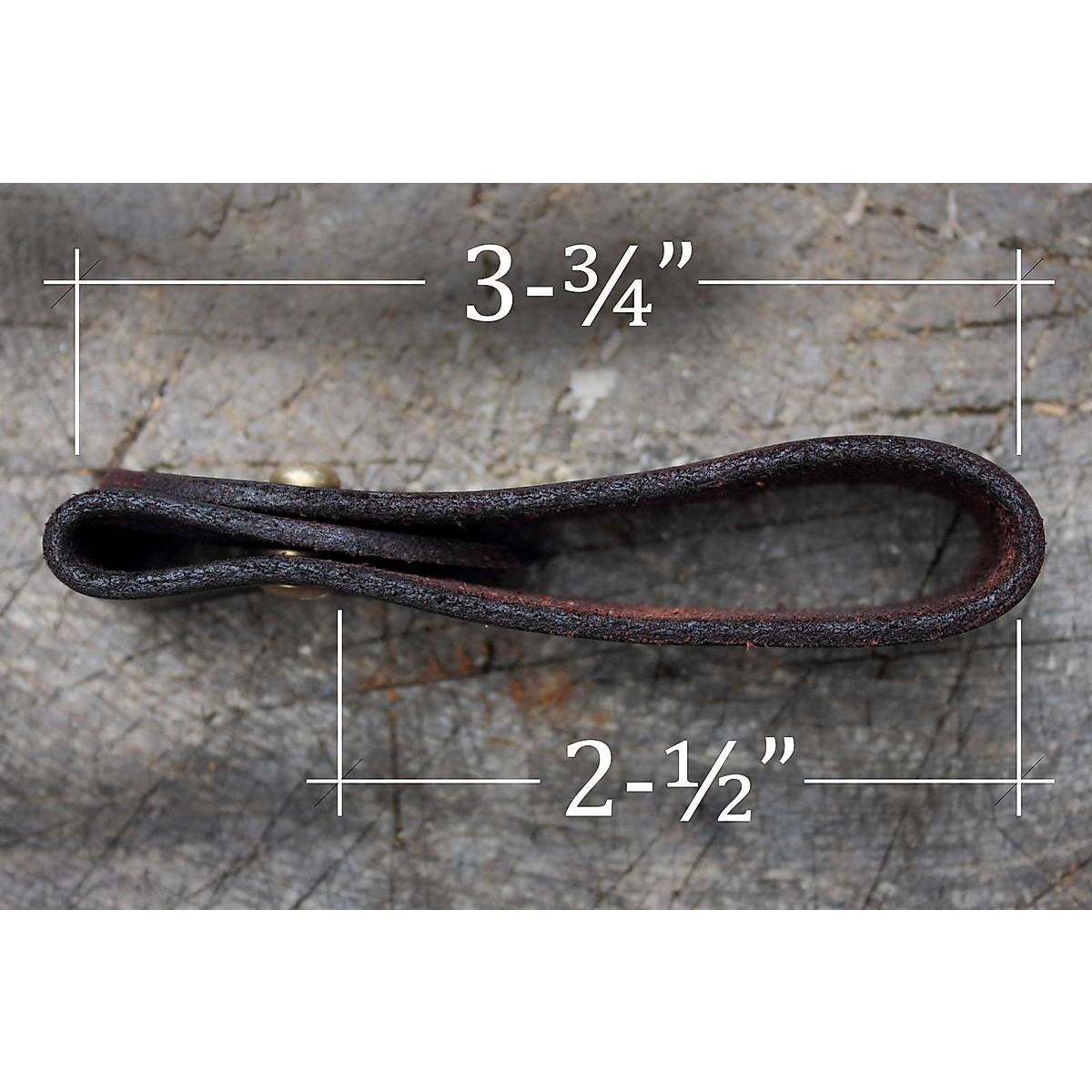 Knife Sheath D-ring Dangler (3-¾ inch by ⅞ inch)