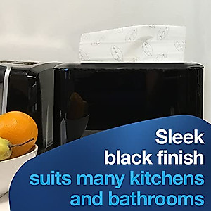 Tork Xpress Paper Towel Dispenser, Black, Compact for Home Use, Fits H2 Towels