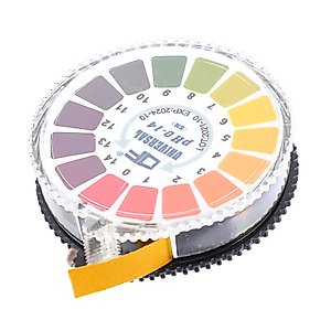 VINTORKY 1 Roll Extensive Test Strips Liquid Meter Tape Paper