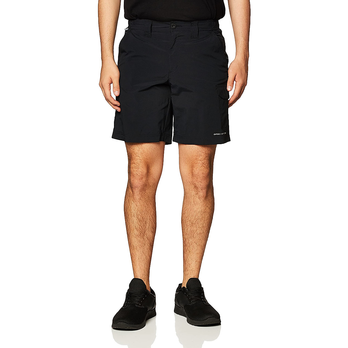 Columbia Men's PFG Blood and Guts III Short, Stain Repellant, Sun Protection, Black, 40