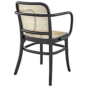 Modway Winona Dining Room Tables and Chairs, Black