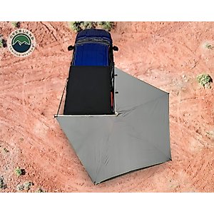 Nomadic 270 LT Awning - Passenger Side - Dark Gray Cover with Black Cover Universal