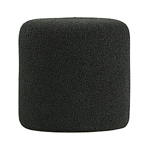 YOUSHARES MXL 770 990 Microphone Foam Windscreen - Mic Foam Cover As a Pop Filter (Black)