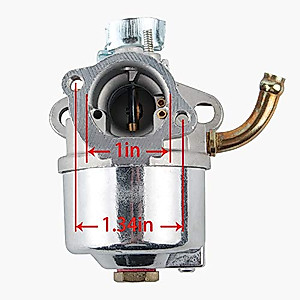 Carbhub 594014 Carburetor for Briggs and Stratton 590907 594014 798918 794588 794197 791955 Carburetor for Craftsman 536.881851 Snowblower 8.5HP Engine Carb, 594014 Carburetor