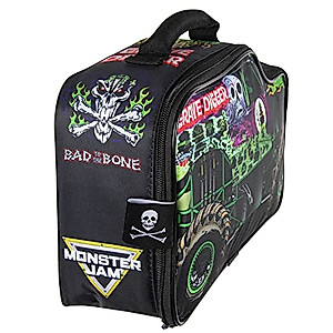 INTIMO Monster Jam Grave Digger Truck Shaped Insulated Big Large Work Lunch Box Bag