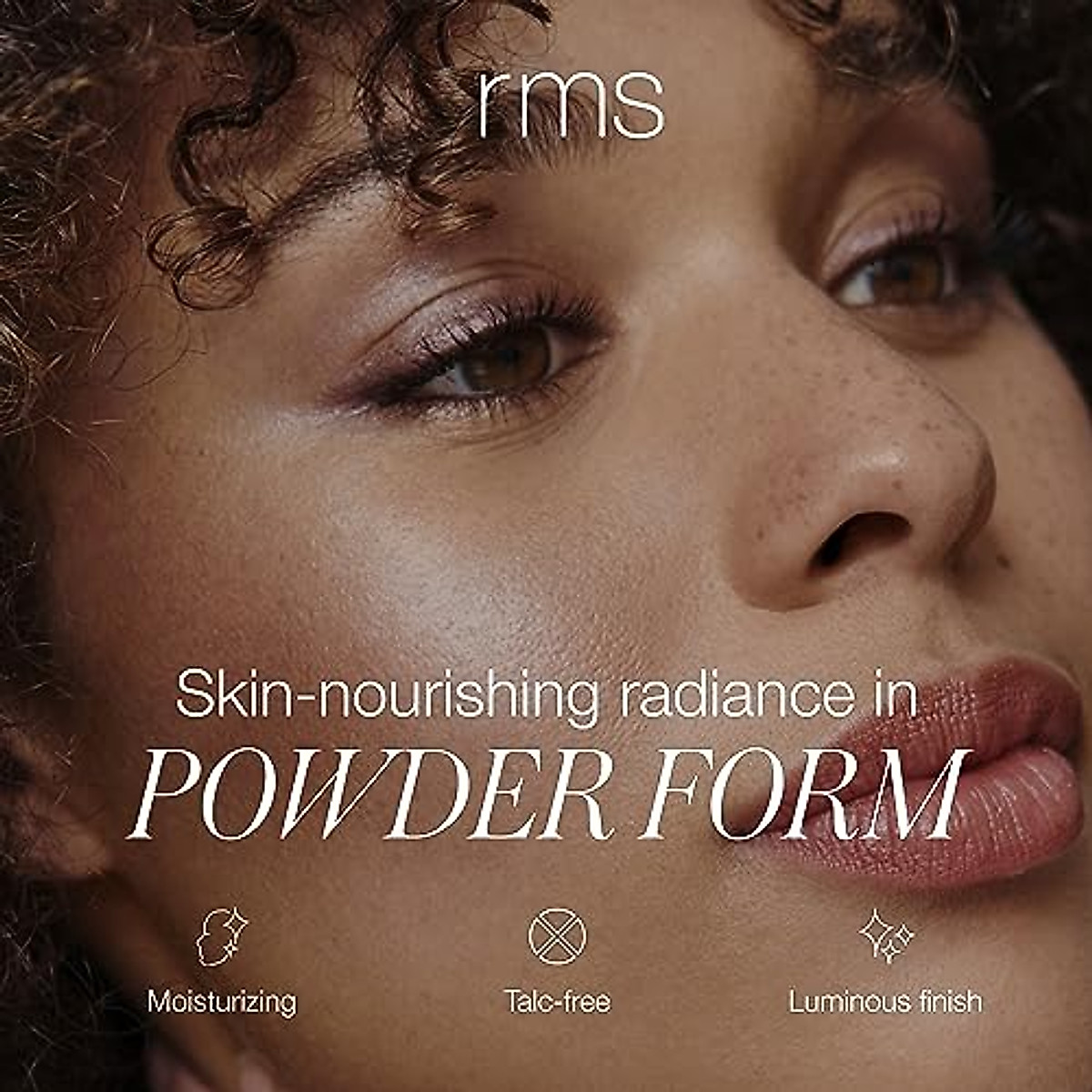 RMS Beauty Luminizing Powder - Highlighter Makeup Powder, Pressed Powder Face & Body Highlighter, Organic Makeup Luminizers