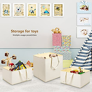 Homde Laundry Basket 3 Tier Bamboo Storage Shelf with Wheels Removable Storage Basket with Handle Freestanding Clothes Hamper Organizer for Bathroom Living Room Bedroom