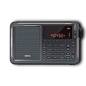 Eton - Elite Executive AM/FM/Aircraft Band/SSB/Shortwave Radio, Radio Data System (RDS), 700 Presets, Single Side Band, Clock and Sleep Timer, Shortwave and Longwave, Commitment to Preparedness