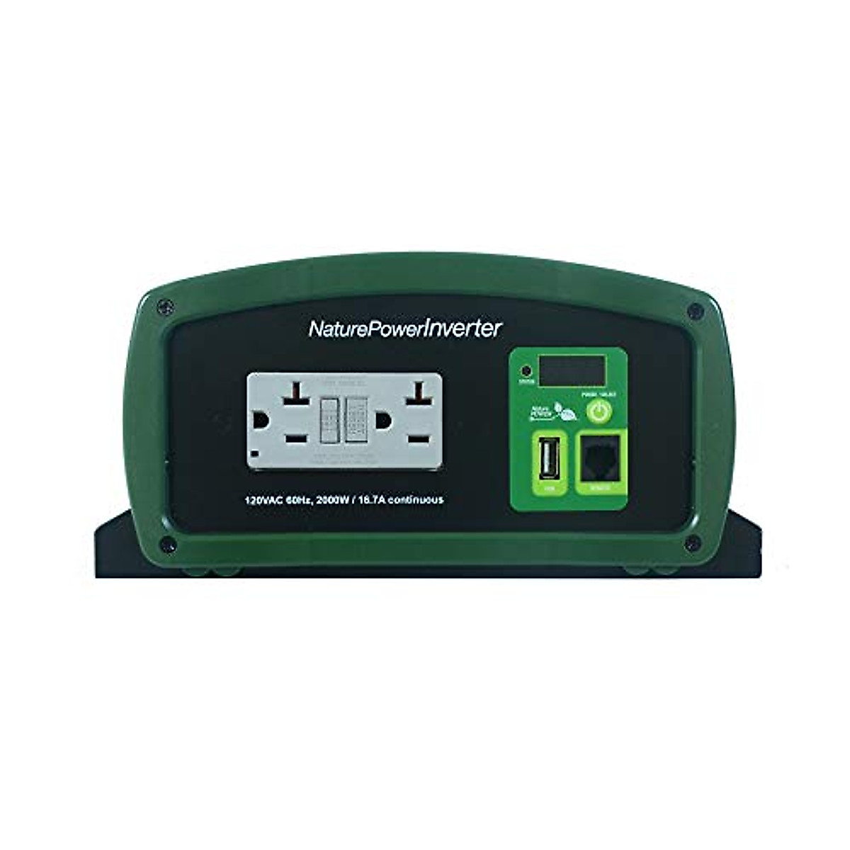 Nature Power 38320 Pure Sine Wave Inverter, 2000-watt