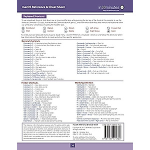macOS Reference & Cheat Sheet: The unofficial cheat sheet for macOS on iMacs, MacBooks, and Mac computers (English Edition)