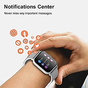 Fitness Tracker 2024 (Answer/Make Call),Smart Watch with 24/7 Heart Rate Blood Oxygen Monitor,Sleep Tracker,100+ Sports Modes,Pedometer,IP68 Waterproof Activity Trackers for Android&iPhone Women Men
