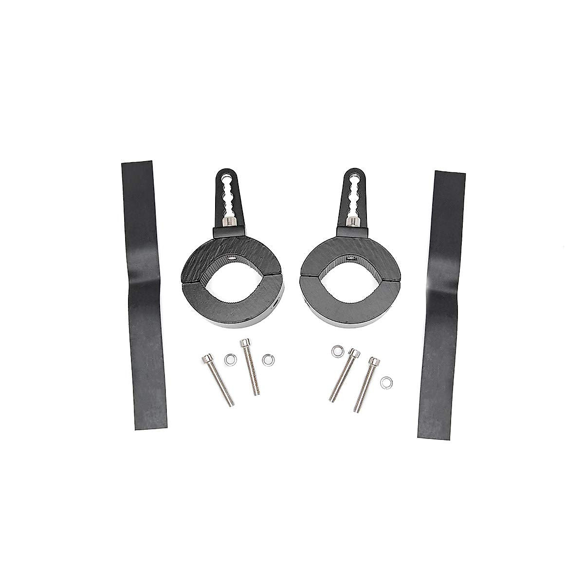 Rough Country Adjustable LED Light Clamps for 1.65-2" Roll Bars - 70171