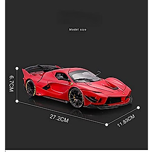 Classic Static Scale Models 1 18 for Ferrari FXX-K Evo 2023 Static Alloy Luxury Ferrari Roadster Die Cast Model Vehicle Adult Gift Non RC Toys