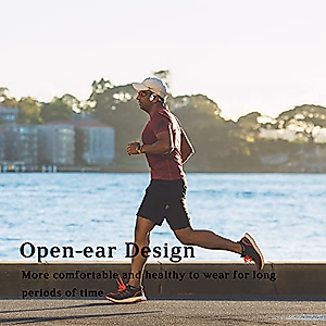 Bone Conduction Headphones, Swimming Headphones Built-in 8GB Memory, MP3 Sports Headphones Waterproof, Wireless Headphones Bluetooth 5.0, Ultra Light Open Ear Headphones for Swimming Running Gym