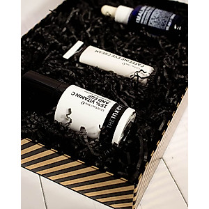 "Soft & Thin" Cut Crinkle Paper Shred Filler (1 LB) for Gift Wrapping & Basket Filling - Black | MagicWater Supply