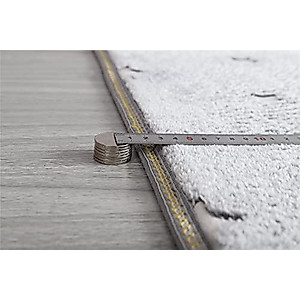 Gefosin Luminous Area Rug Glow in The Dark for Bedroom Living Room, Unique Soft Washable Modern Indoor Rugs for Children Dorm Home Decor, Rainbow Stars 3.3x5.2 Feet