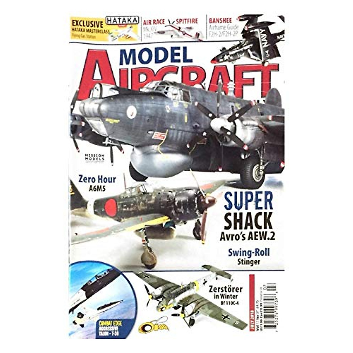 MODEL AIRCRAFT MAGAZINE, VOL.17 ISSUE 07 SUPER SHACK AVRO'S AEW.2