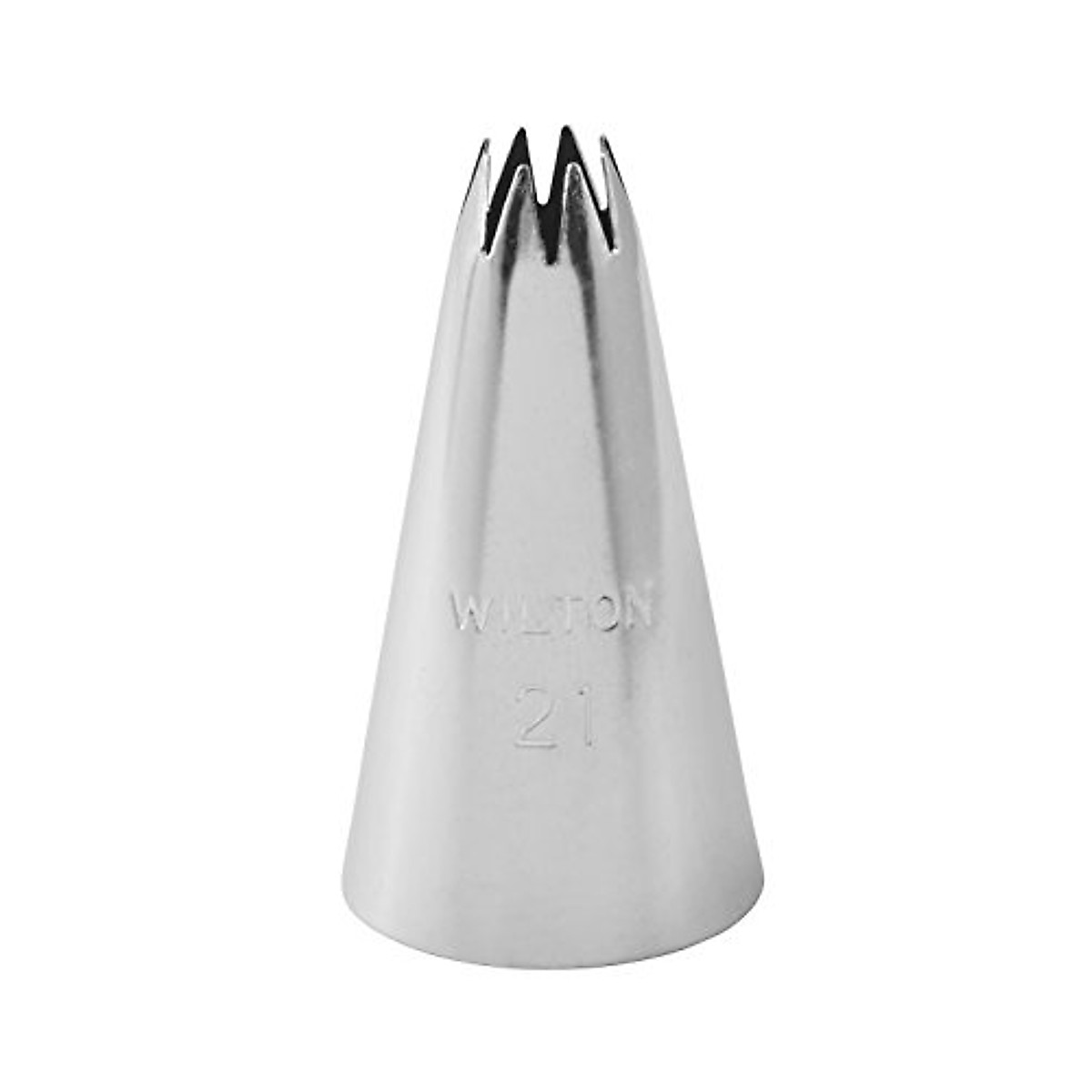 Wilton Cake Decorating Tip Pkg Open Star #21