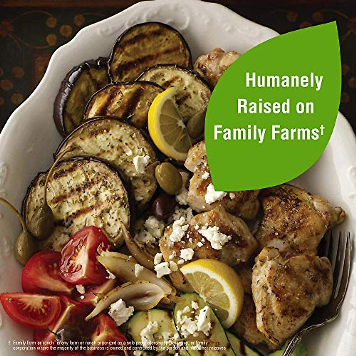 Just Bare Chicken Natural Fresh Chicken Thighs | No Antibiotics Ever | Boneless | Skinless | 1.25 LB