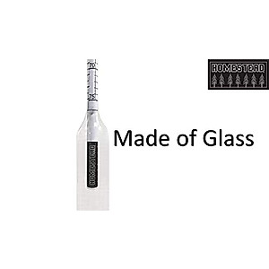Maple Syrup Hydrometer - Measure Sugar and Moisture Content (Density) of Boiled Sap - Baume and Brix Scale - Calibrated to Create Pure Maple Syrup
