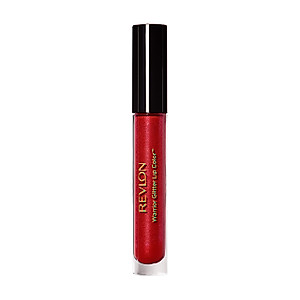 Revlon x WW84 Wonder Woman Warrior Glitter Lipcolor, Transforming Matte to Shimmer Full Coverage Liquid Lipstick in Red, 001 Fight For It, 0.12 fl oz