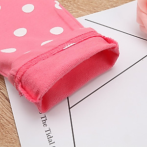 MH-Lucky Baby Girl Clothes Infant Outfits Set 2 Pieces Long Sleeved Tops + Pants (12-18 Months, Pink)