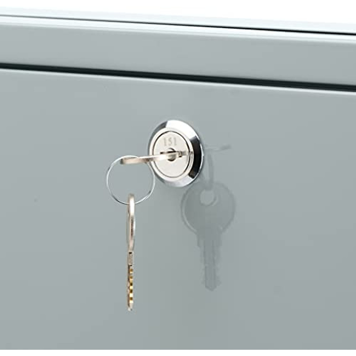 Barska Wall Mount Multi-Purpose Locking Mail Suggestion Drop Box with Key Lock for Home Office Classroom