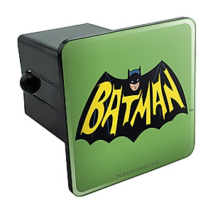 Batman Classic TV Series Logo Tow Trailer Hitch Cover Plug Insert