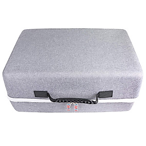 khanka Storage Case Replacement for Sony PlayStation 5 Console Standard Edition/Digital Edition (White)