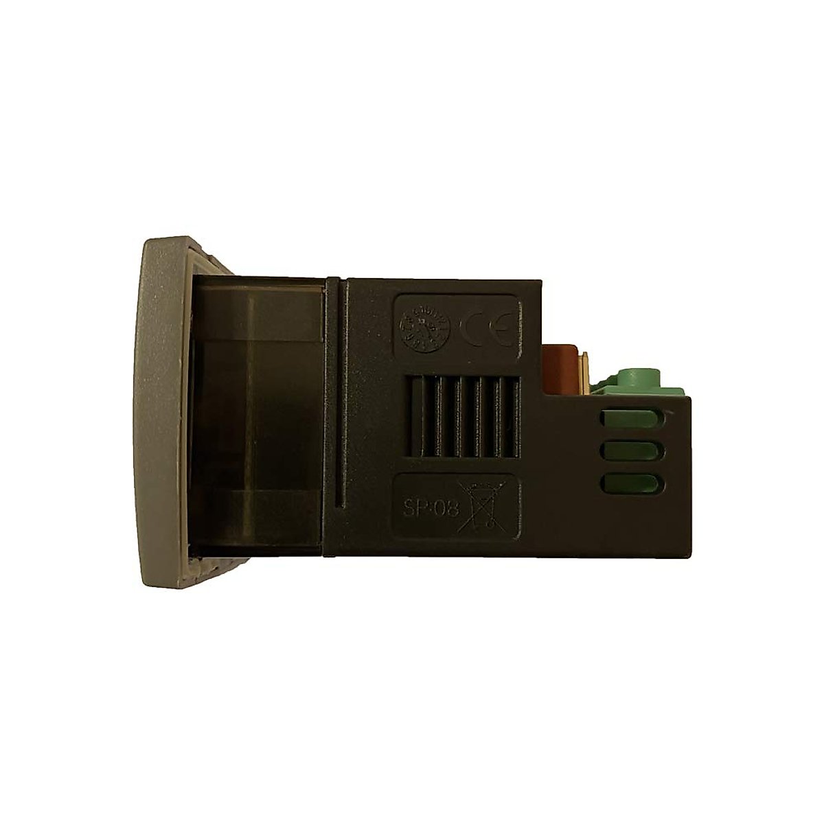 New Dixell Model: XR03CX-4N0F1 Digital Temperature Control Panel Thermostat with 2 Temperature Sensor Probes Included 120v / Technician Ready by Xiltek… Gray