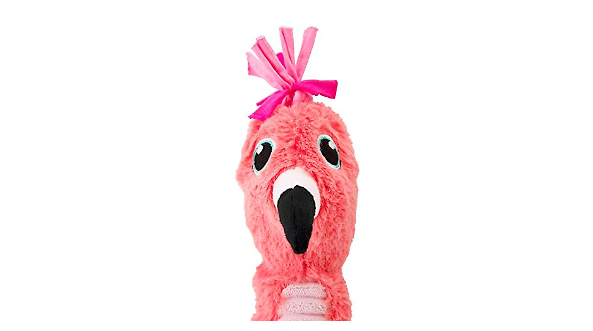 Pink Flamingo Dog Toy - Durable, Interactive & Silly Sound | Charming Pet