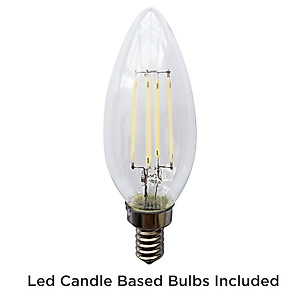 Franklin Iron Works Carriage Traditional Outdoor Post Light Fixture LED Bronze 23" Clear Seedy Glass Decor Exterior House Porch Patio Outside Deck Garage Yard Garden Driveway Home Lawn Walkway