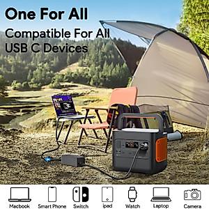 HKY Laptop Car Charger USB C PD 100W 95W 90W 65W 45W DC Adapter for Lenovo Thinkpad/Yoga/IdeaPad,Dell Latitude/XPS,LG Gram,MacBook Pro/Air,HP Spectre/Elitebook,Surface,Acer,Asus,MSI,Chromebook Charger