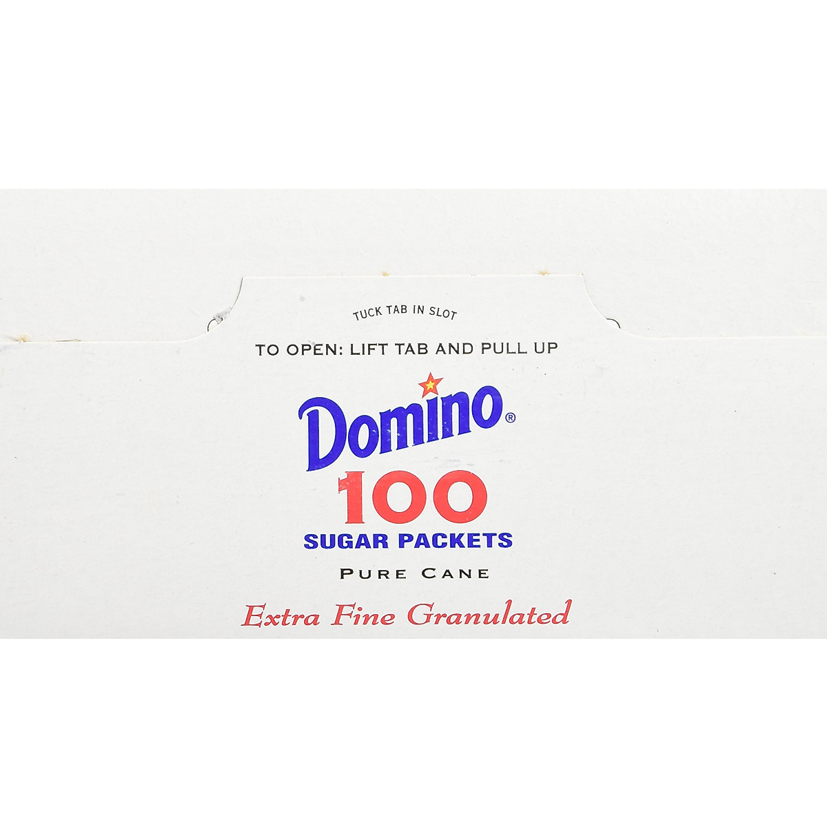 DOMINO SUGAR PACKETS - 100/ 3.54g Packs
