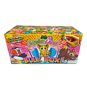Sqwishland Bulk Box (250 Capsules) -Series 6: Mini Capsule Squishy Animal Toys | Perfect Party Favors, Pencil Toppers, Classroom Prizes, Collectible Toys for Kids