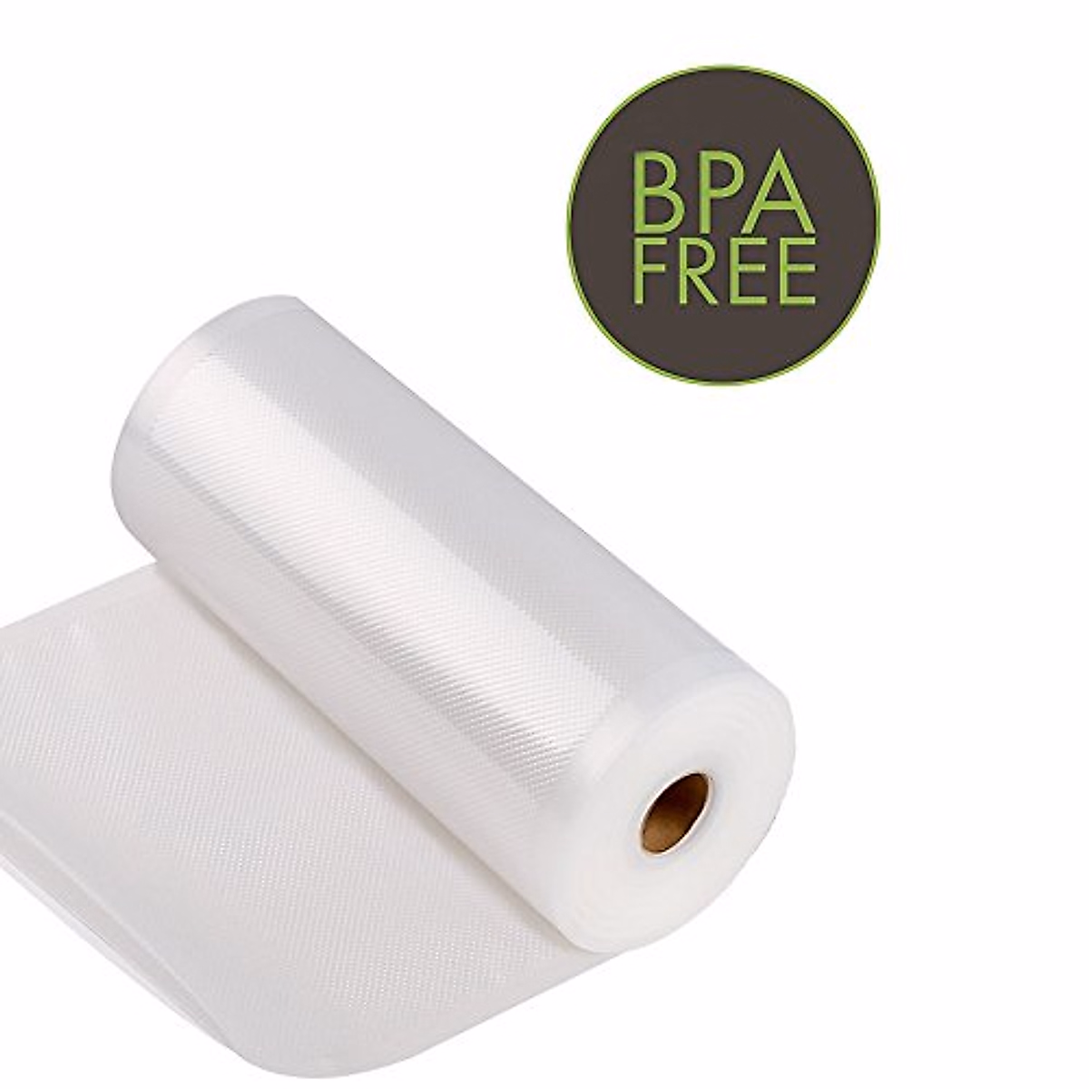 FungLam Vacuum Sealer Bags - 2 Pack 8" x 50' Commercial Grade Sealer Saver Rolls for Foodsaver and Sous Vide (Total 100 feet)