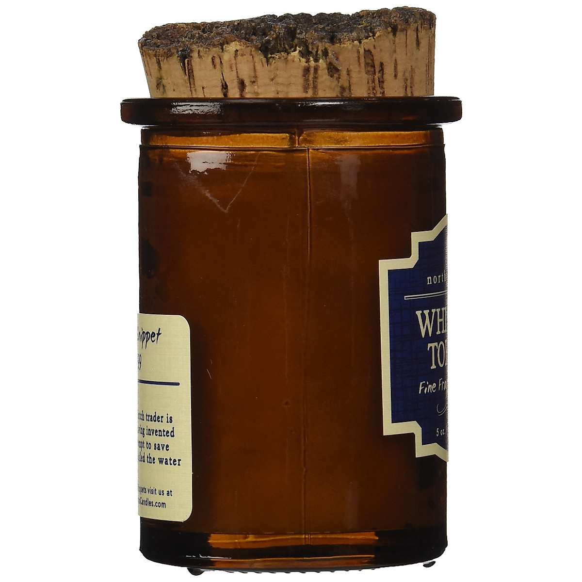 Northern Lights Candles Whiskey and Tobacco Spirit Candle, 5 oz, Amber