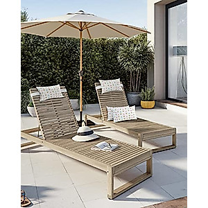 Recliner Head Pillow Ledge Loungers Chair Pillows with Insert Cartoon Triangles Patterns Blue Pink and Yellow Colors Lumbar Pillow with Adjustable Strap Patio Garden Cushion for Bench Couch, 2 PCS