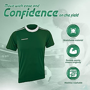 Vizari Velez Jersey, Forest, Adult Medium