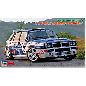 Hasegawa 20648 1/24 Lancia Super Delta, 1993 Rally Appennino Reggiano Model Kit, Multi-Colour