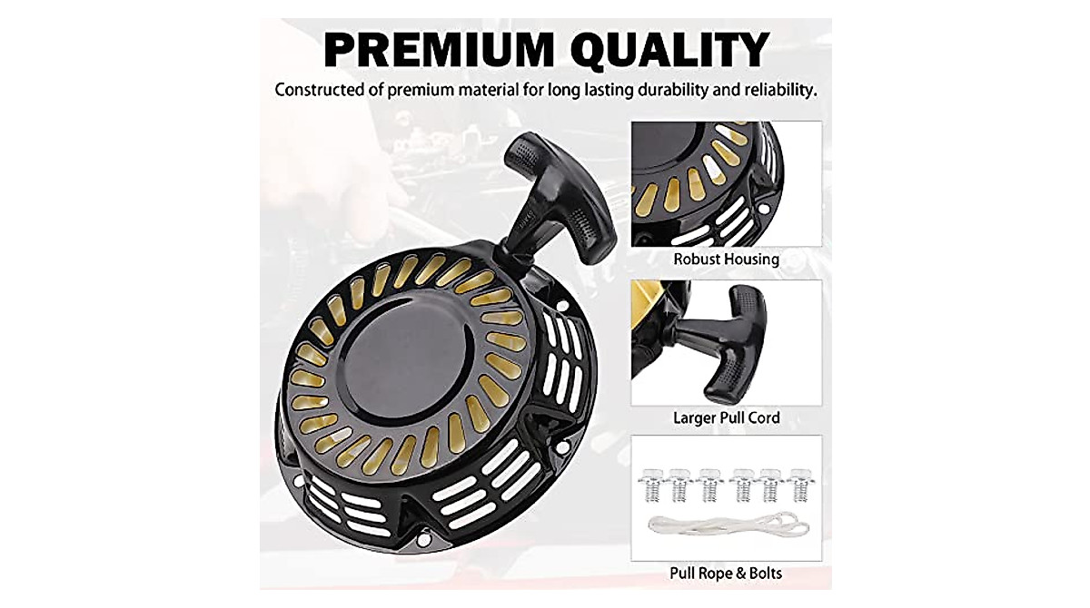 Predator 212 Pull Start Assembly - Easy Replacement Kit