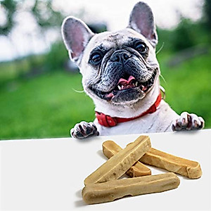 EcoKind Pet Treats Premium Gold Himalayan Yak Cheese Dog Chew, Gluten Free, Lactose Free, All Natural Chews for Small to Large Dogs | Keeps Dogs Busy & Enjoying, Indoors & Outdoor Use, 1 lb. Bag
