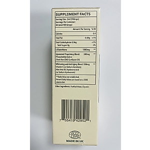 Liposomal Glutathione, Superior Absorption, Liquid Glutathione Supplement, Powerful Antioxidant, Liver Detox, Immune Enhancer, Soy-Free, Non-GMO, Vegan & Gluten Fre, 4 fl.oz,1500 mg