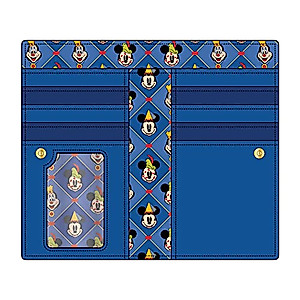 Brave Little Tailor Mickey and Minnie Mouse Flap Wallet