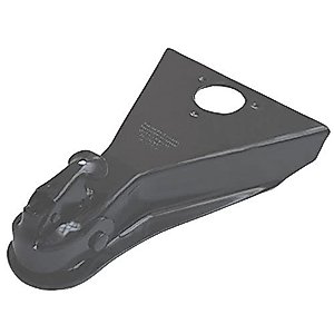 Husky 87079 2" A-Frame Flat Lock Straight Coupler,Black