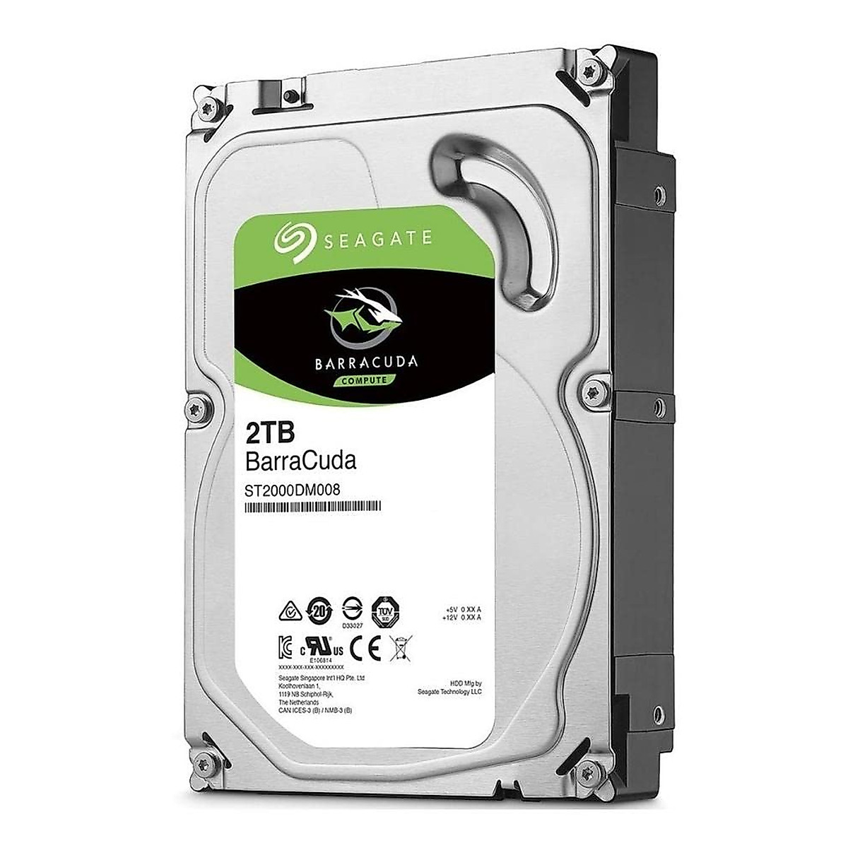 Seagate Barracuda ST2000DM008 2 TB 3.5" Internal Hard Drive - SATA